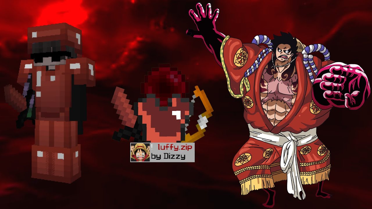 Luffy 16x - MINECRAFT BEDWARS PVP ANIME TEXTURE PACK 1.8.9 - YouTube