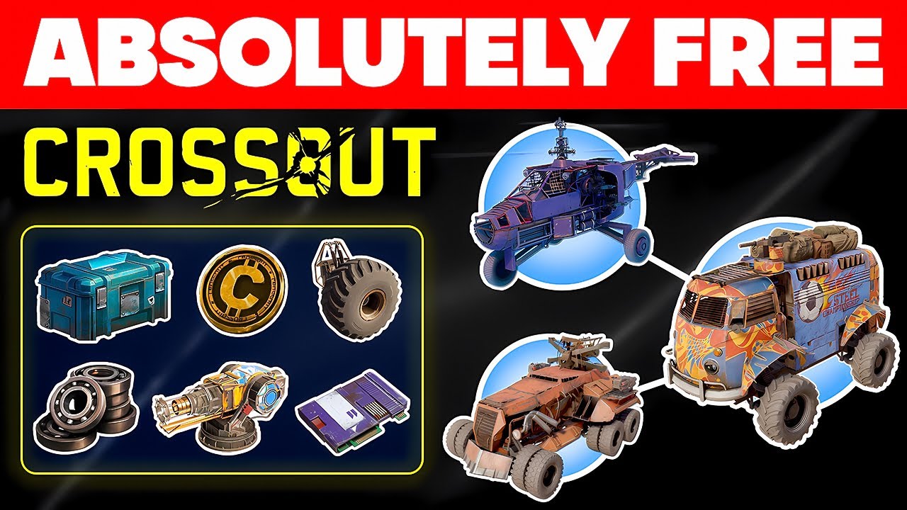 Crossout FREE PACKS 🔥 How to Get Lighters, Coins and Energy 🔥 Money ...