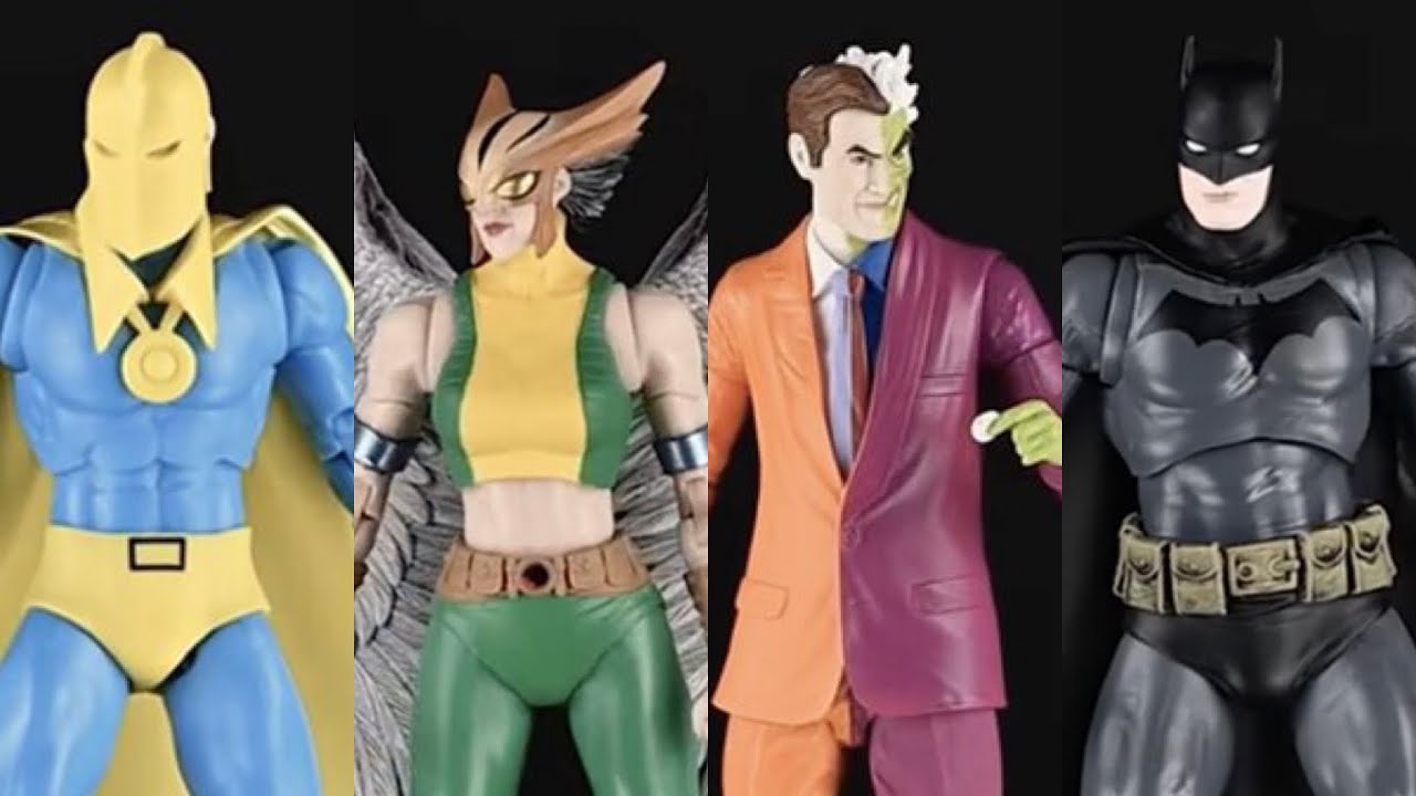 New McFarlane Toys reveals Batman Hawkgirl, Dr Fate Two Face action ...