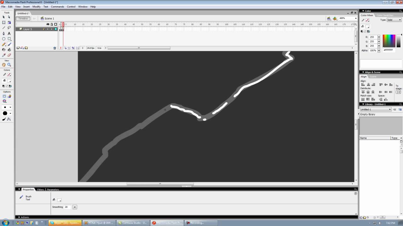 Flash Tutorial - Lightning Effect - YouTube