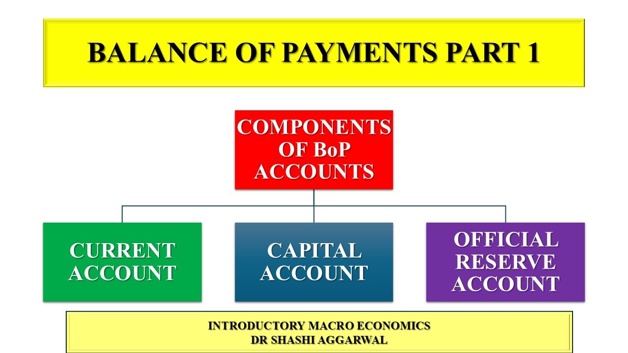 BALANCE OF PAYMENTS PART 1/ CLASS 12 / INTRODUCTORY MACRO ECONOMICS ...