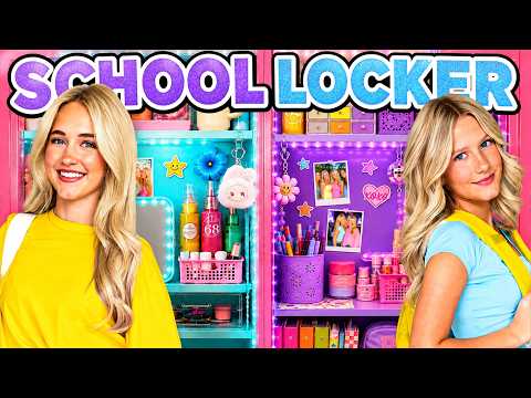 We BUiLT our DREAM LOCKERS *SO CUTE*✨📚