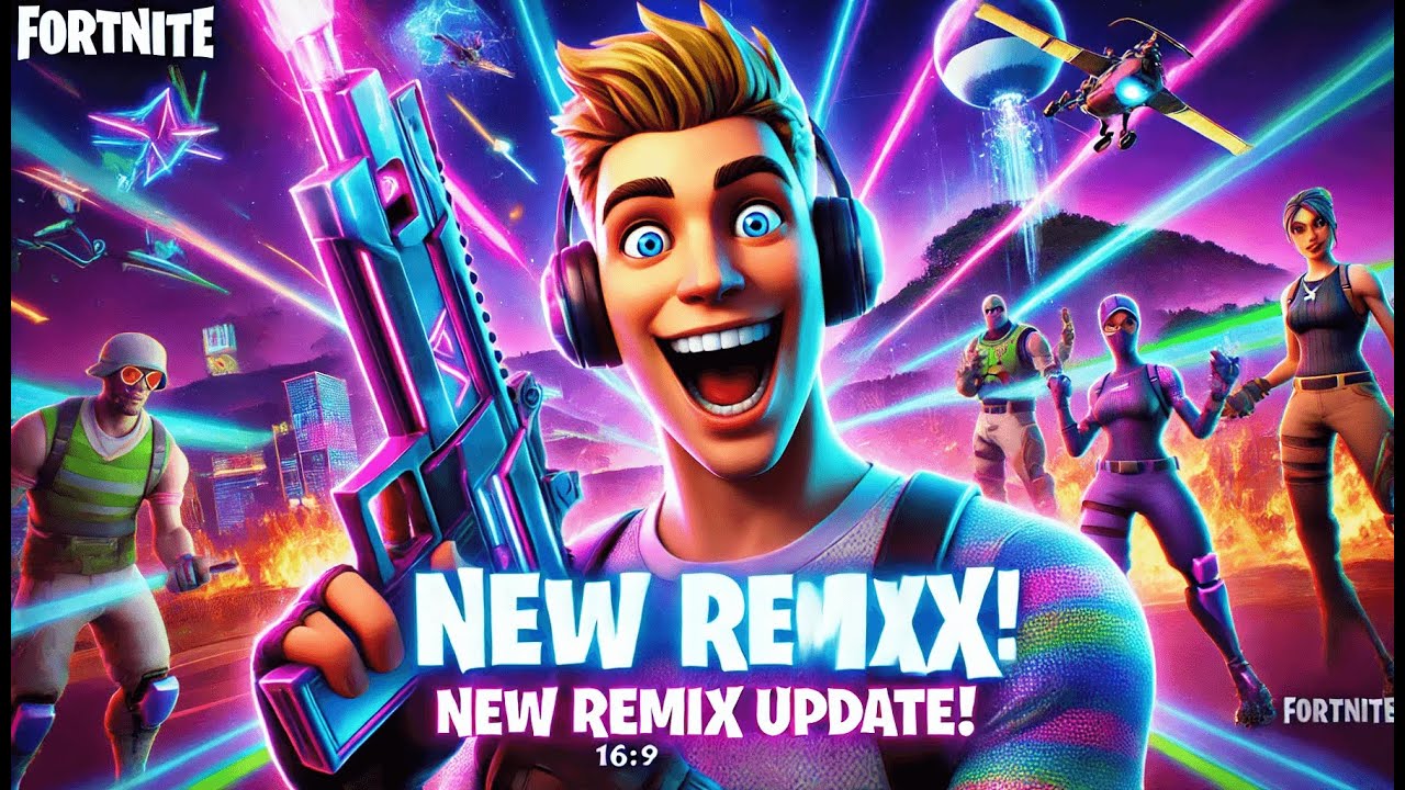 Exploring Fortnite's NEW Remix Update! 🎮 - YouTube