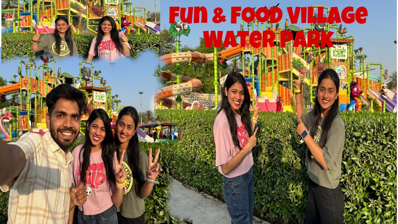 Fun & Food waterpark😀 | Fun & Food village waterpark | - YouTube
