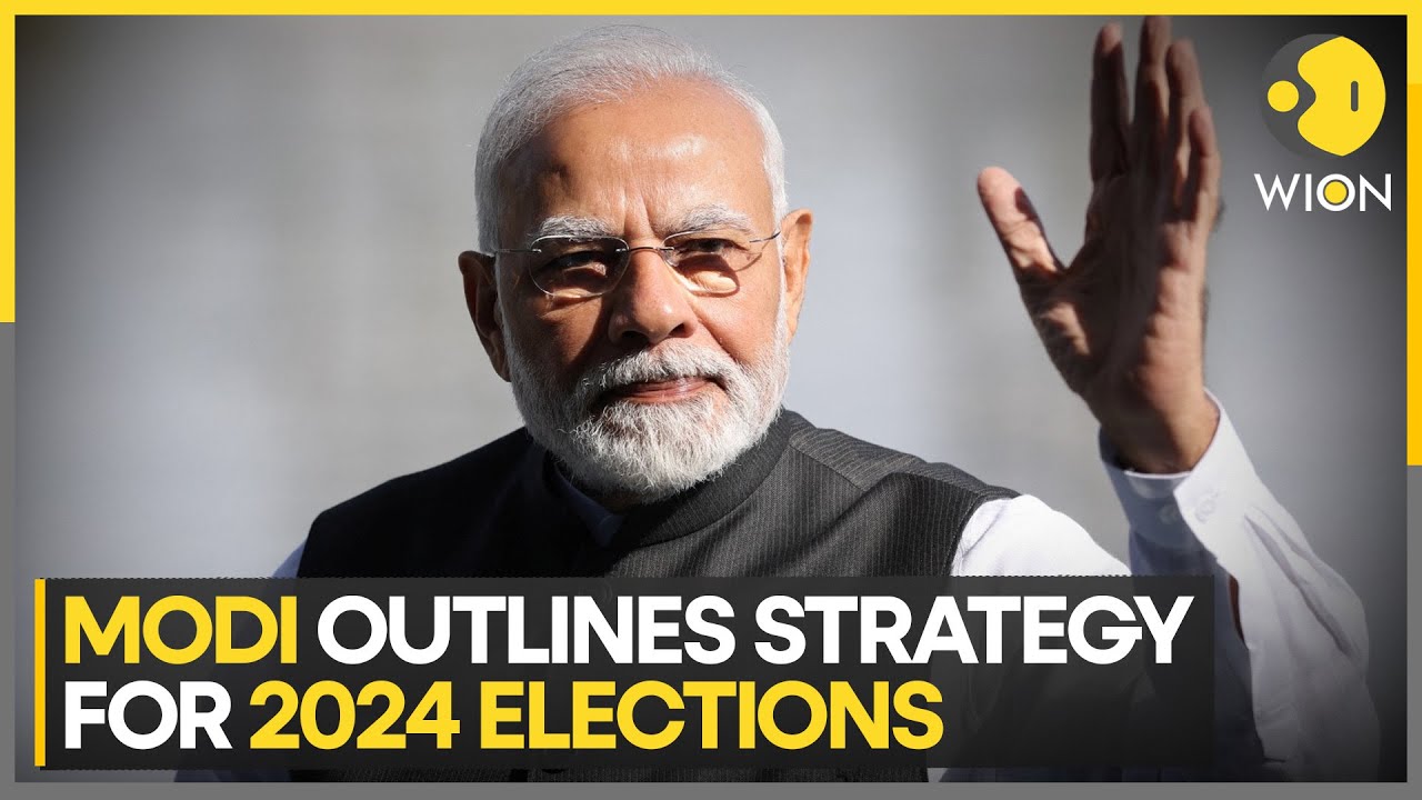 PM Modi outlines BJP's strategy for 2024 Elections | World News | WION ...