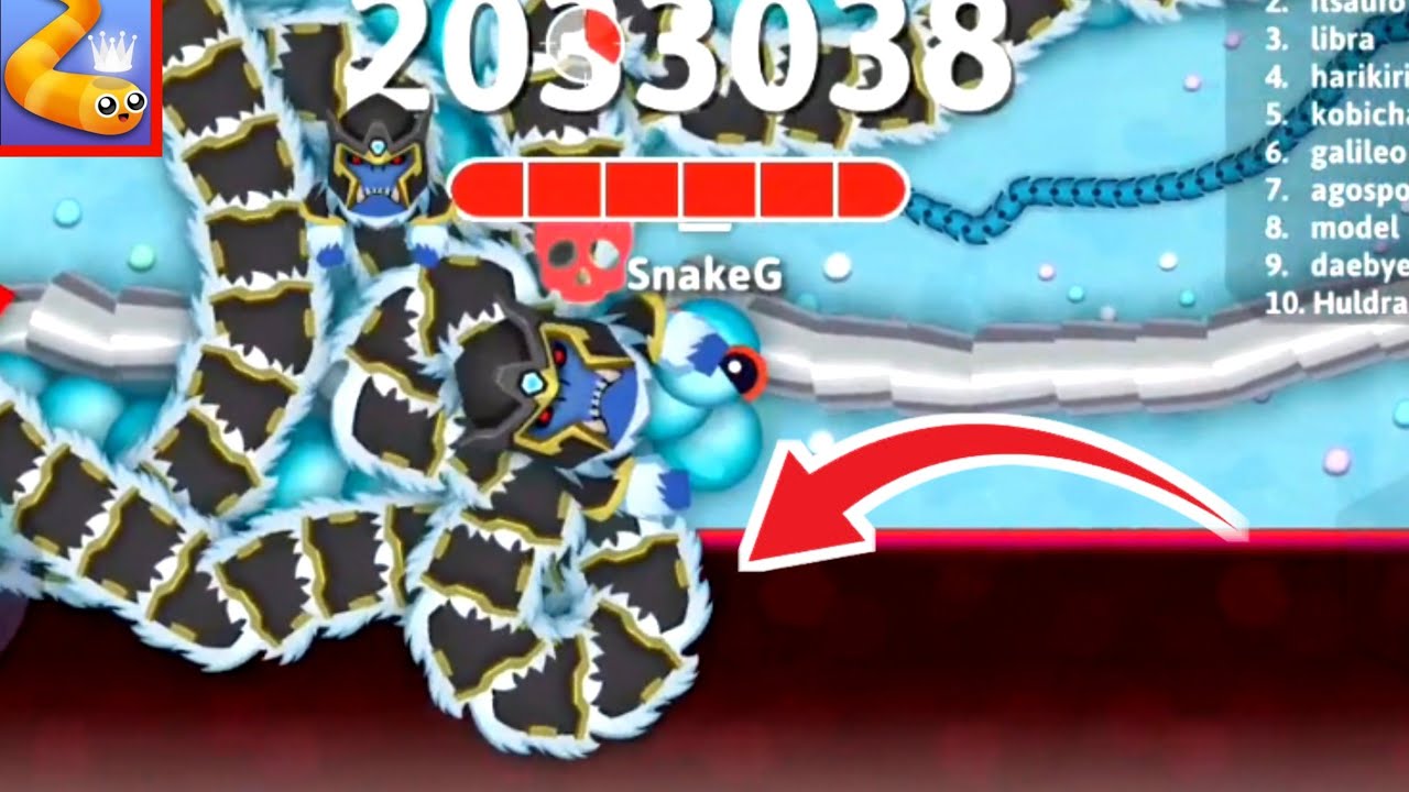 Omg 😳 King Cold Snake out of the Map in Freezer Server🐍Best Impressive ...