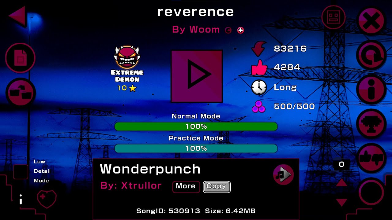reverence 100% (Extreme Demon) by Woom - YouTube