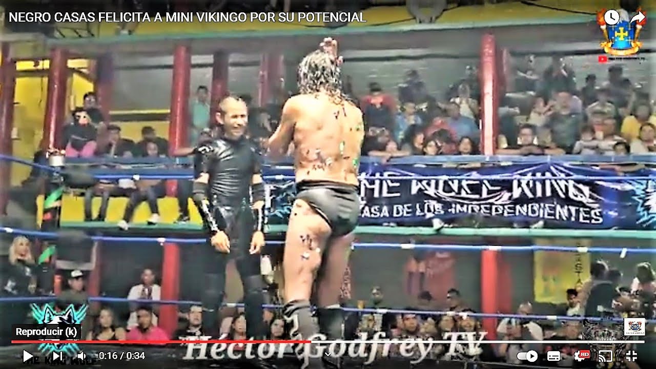 NEGRO CASAS FELICITA A MINI VIKINGO POR SU POTENCIAL - YouTube
