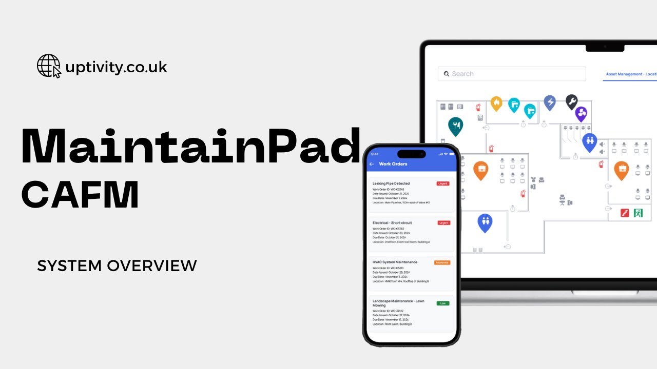 CAFM Software Overview | MaintainPad | Simplify Maintenance - YouTube