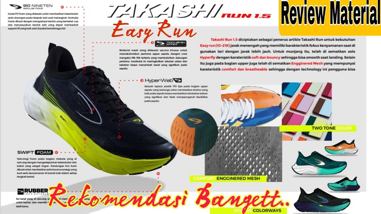 TAKASHI RUN 1.5 Review Material - Running Shoes #viral #review # ...