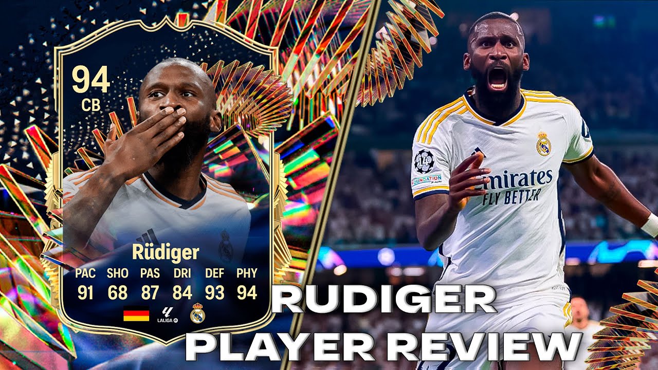 HABRÁ ALGUNA CARTA QUE SE LE ESCAPE A RUDIGER ?? // RUDIGER 94 TOTS ...