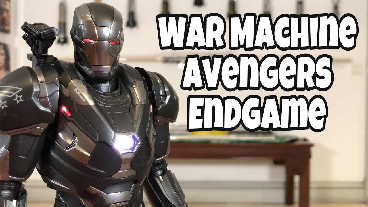 [ENG SUB] Hot Toys Avengers Endgame War Machine Unboxing & Review - YouTube