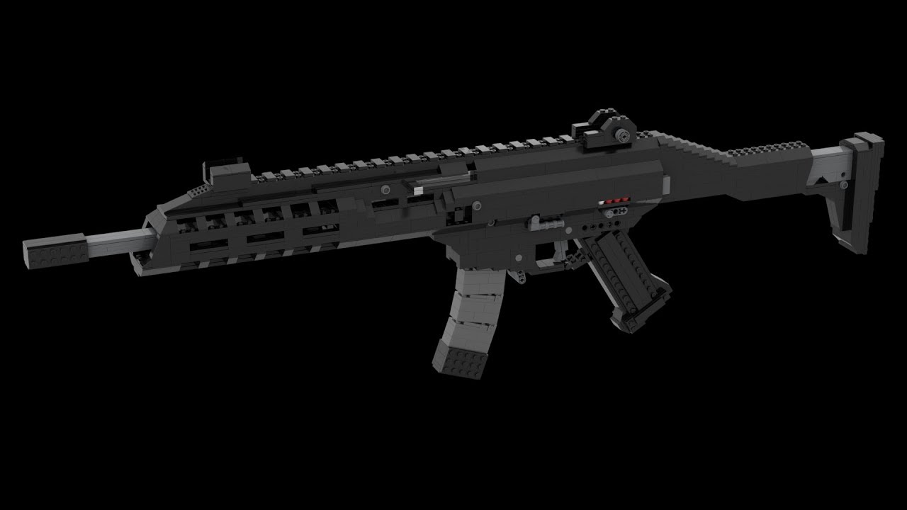 LEGO Scorpion 3A1 Carbine Tutorial! | Jim's LEGO Guns - YouTube