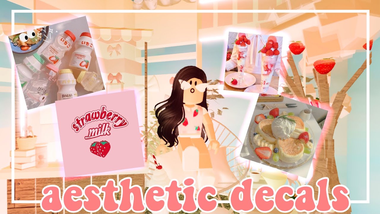 Aesthetic Decals That I Like pt.2 +IDs ˗ˏ🍓ˎ˗‍‍‍‍ - YouTube