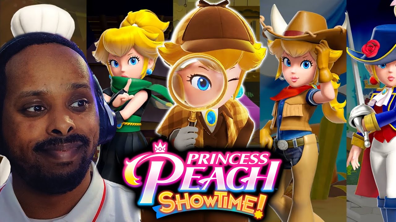 Princess Peach Showtime! - Transformation Trailer Reaction | PRINCESS ...