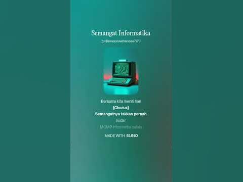 Lagu Semangat Informatika MGMP MTs Kota Jakarta Timur - YouTube