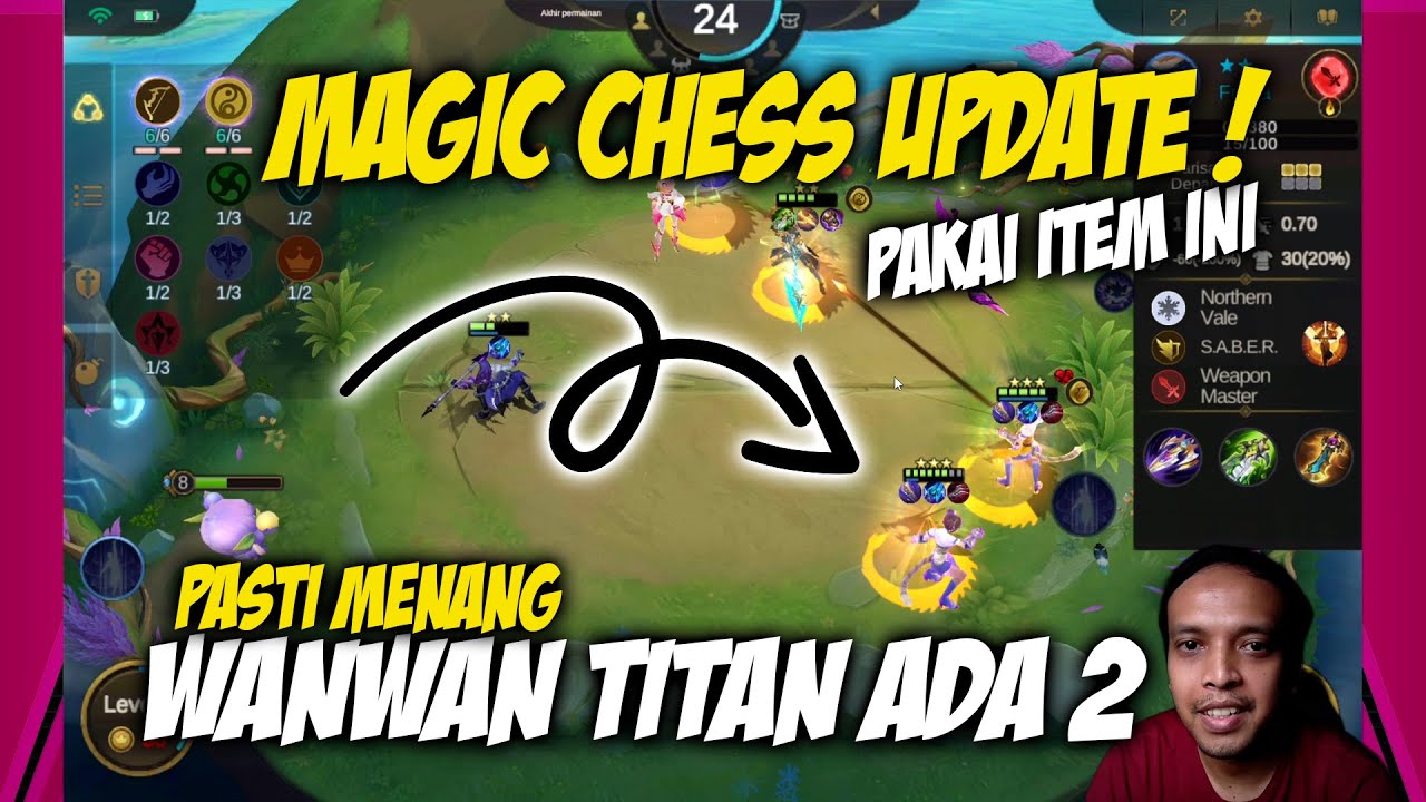 MAGIC CHESS DUO WANWAN MODE TITAN | COMBO MODE ARCER DAN CADIA TERKUAT MAGIC CHESS 2023 - YouTube