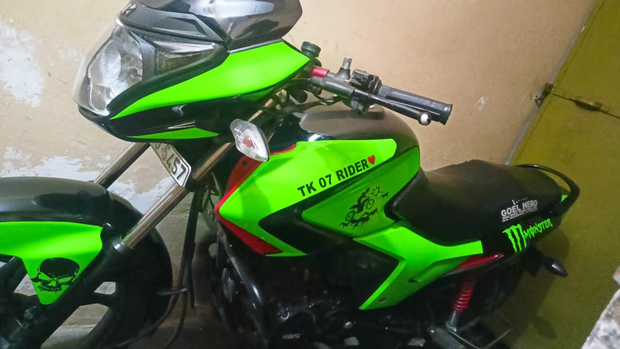 Glamour Bike Full Modification ♥️😍 - YouTube