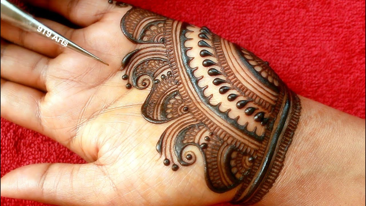 EID Special Stylish mehndi design| Mango mehndi design | Simple mehndi ...
