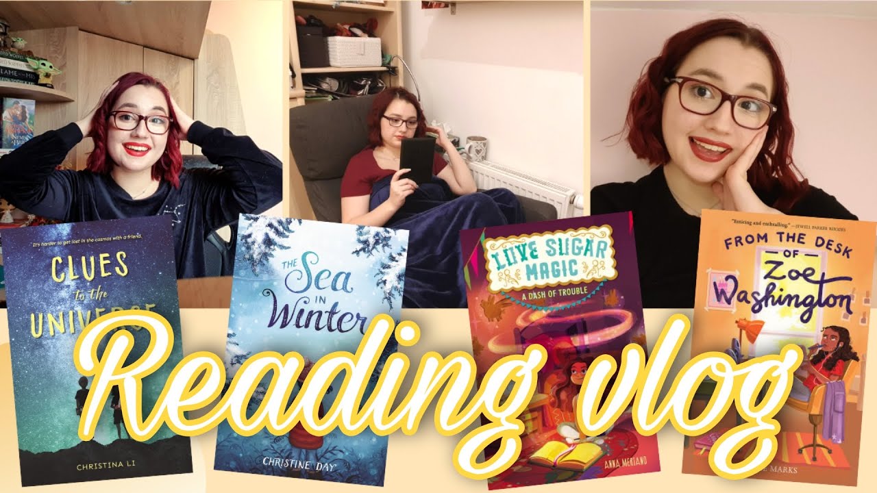 reading vlog of middle grade books ️ - YouTube