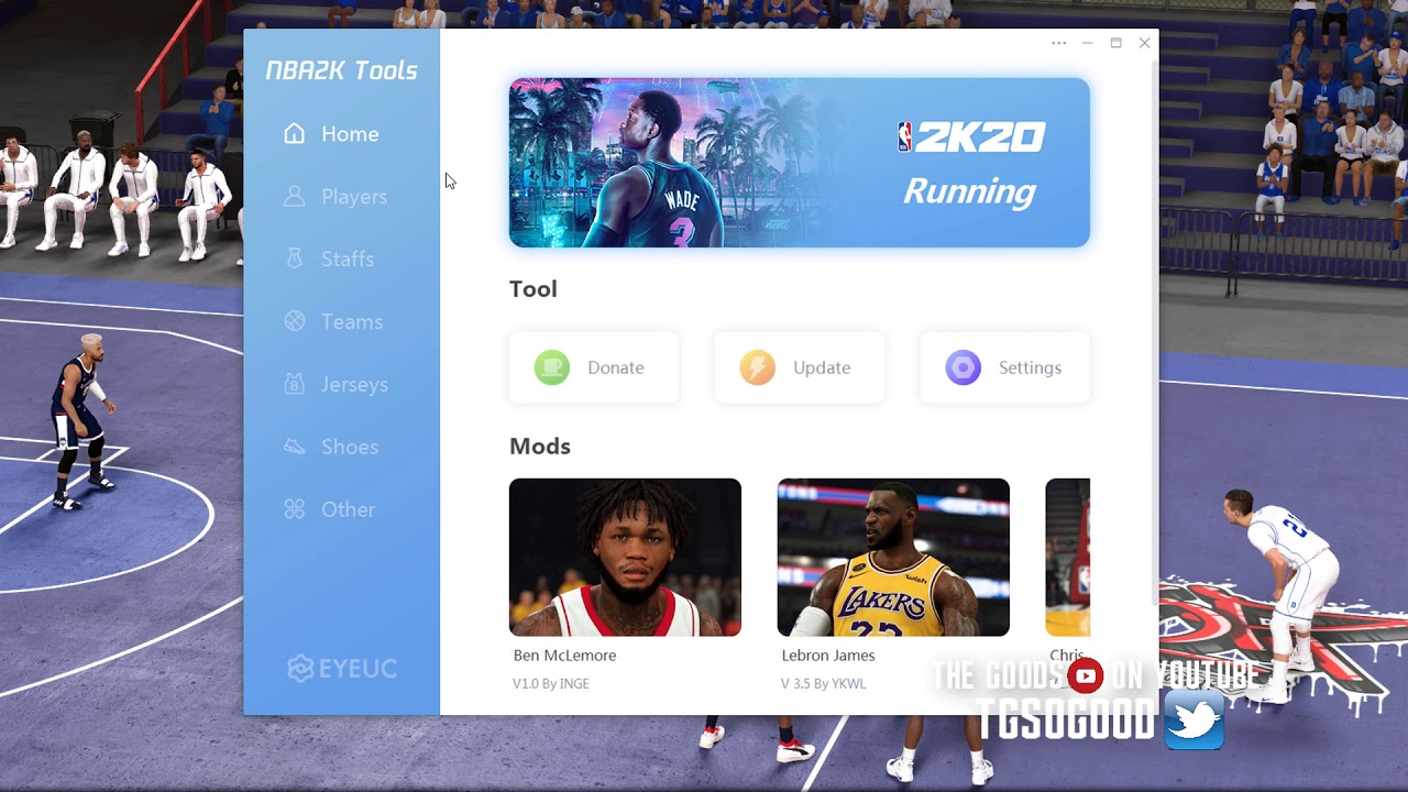 Change Courts and Stadiums Quickly - NBA 2K20 PC Mod - Looyh NBA2K Tool ...