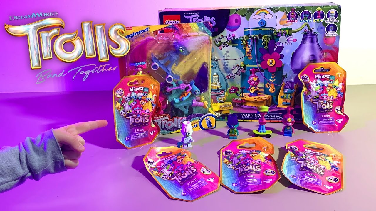 Trolls Band Together! Mystery Mineez and Unboxing! - YouTube