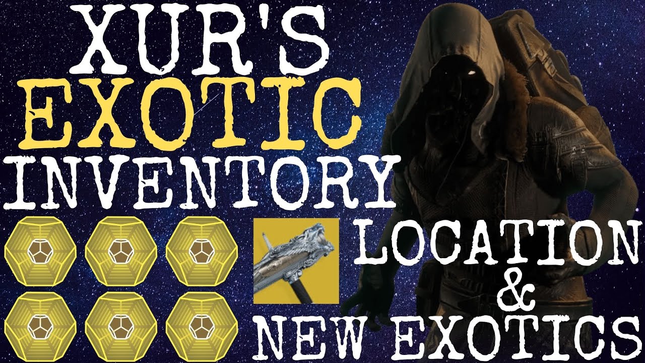 Destiny 2 | XUR'S NEW DAWN ENGRAM! | NEW DLC EXOTICS, Exotic Armor ...