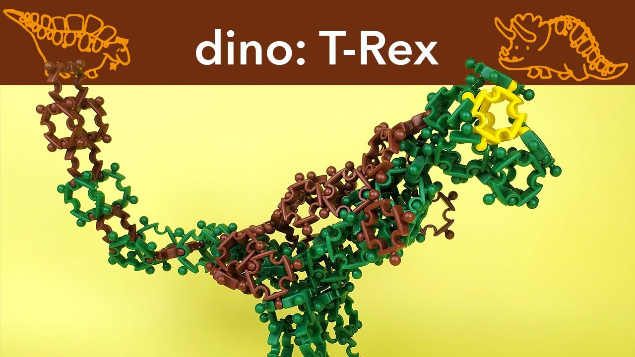 how to build a T-Rex by molecularpiece - YouTube