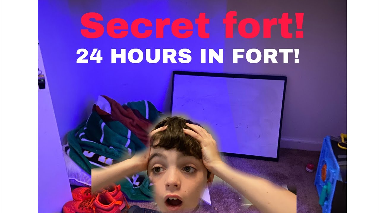 I Built a SECRET Fort in my Apartment! - YouTube