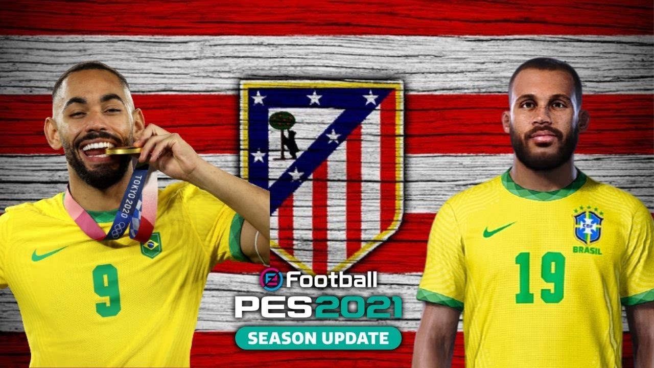 Matheus Cunha Atletico de Madrid PES 2021 - cópia base - YouTube