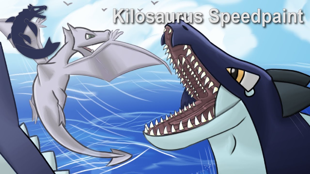 Kilosaurus: A Fakémon Speed Paint - YouTube