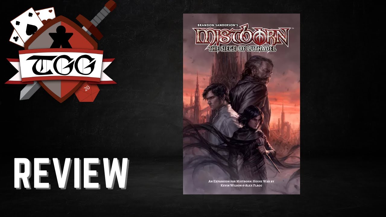 Mistborn The Siege of Luthadel Board Game Review - YouTube
