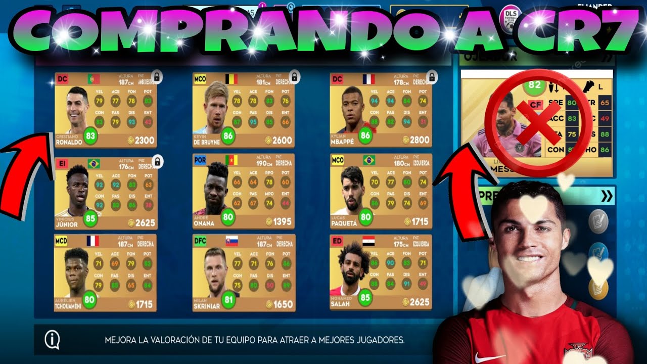 COMPRÉ a CRISTIANO RONALDO en DLS 24 🤑 Y NO CREERÁS LOS QUE PASÓ 😱 ...