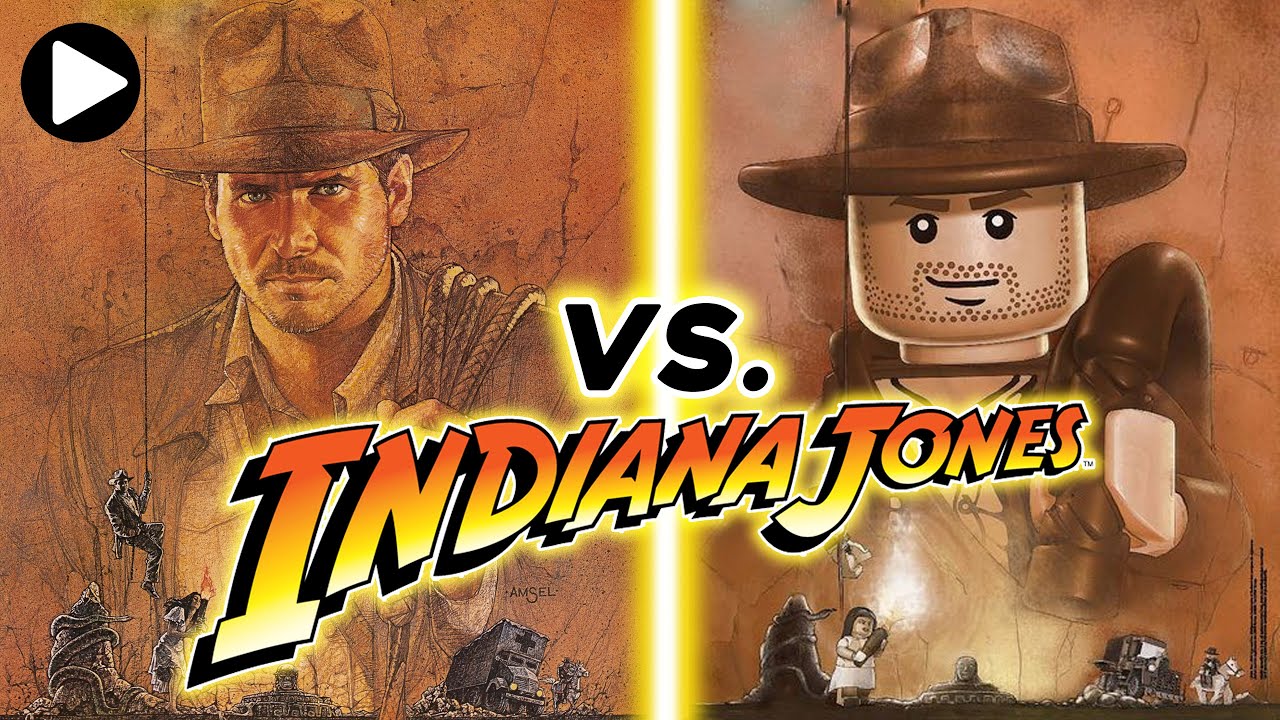 Raiders of the Lost Ark Trailer using LEGO Cutscenes - YouTube