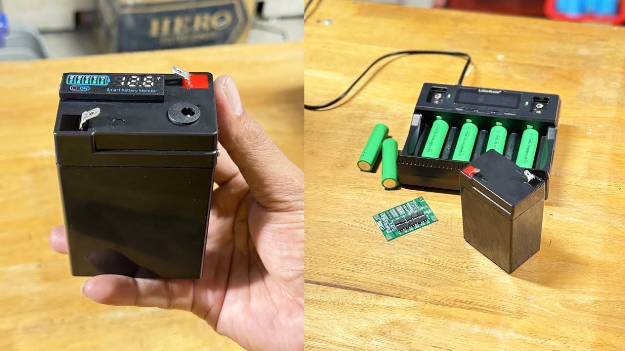 How I Built a Mini 12V Battery That You Really Need! - YouTube