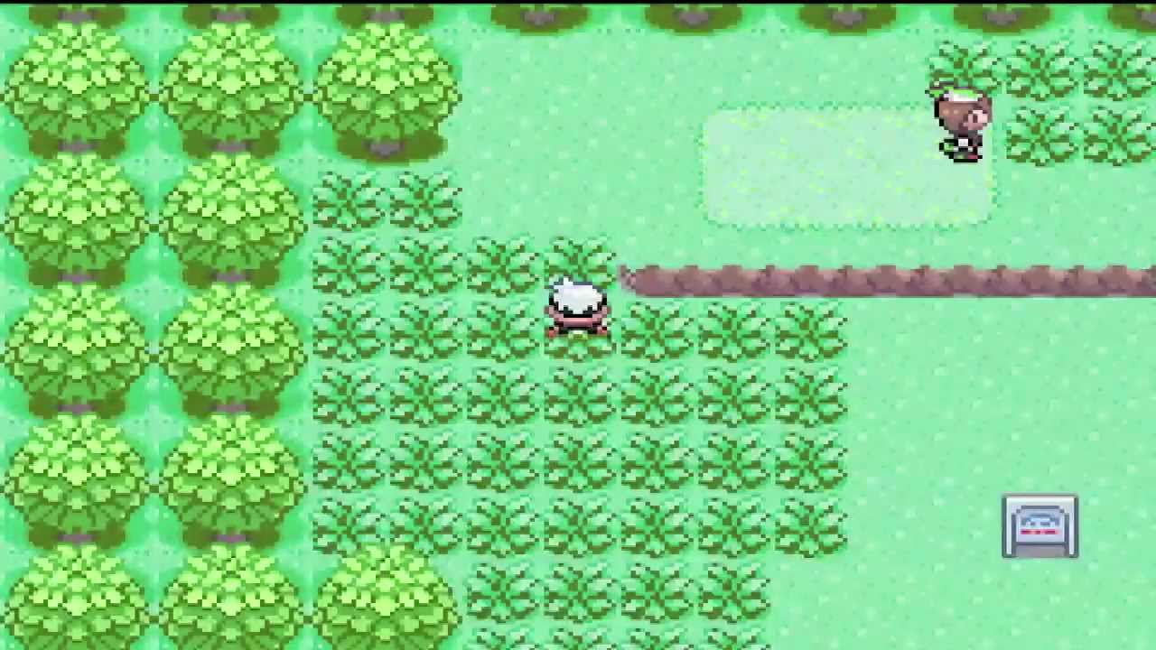 Pokémon Emerald - Rival Battle - Episode 1 - Route 103 - YouTube