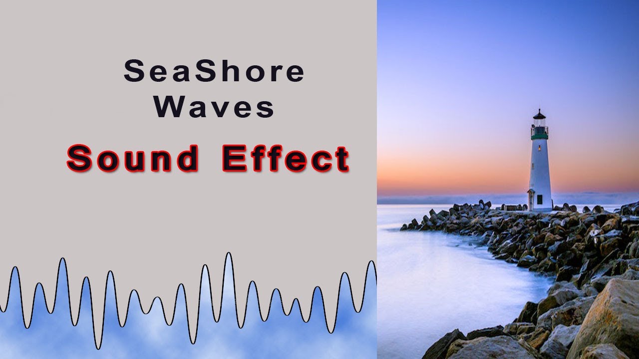 Seashore Waves sound - Soothing Seashore Waves ASMR Sounds for ...