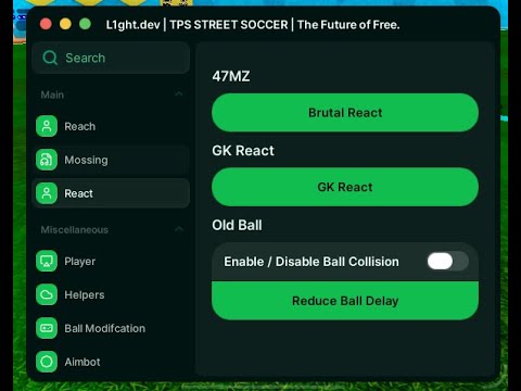 TPS: Street Soccer Script (Moss,BrutalReact,GKReact.etnc) - YouTube