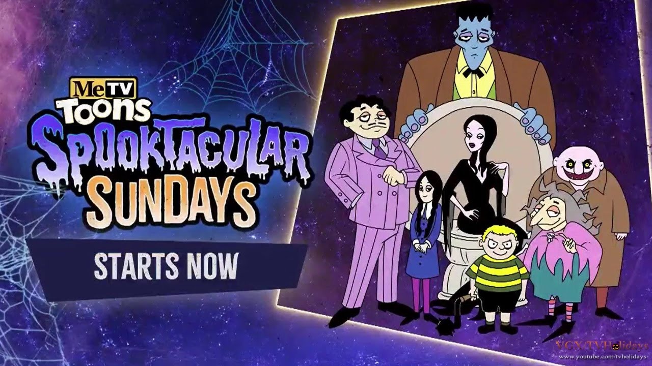 MeTV Toons The Addams Family Halloween Bumpers 2024🎃Spooktacular ...