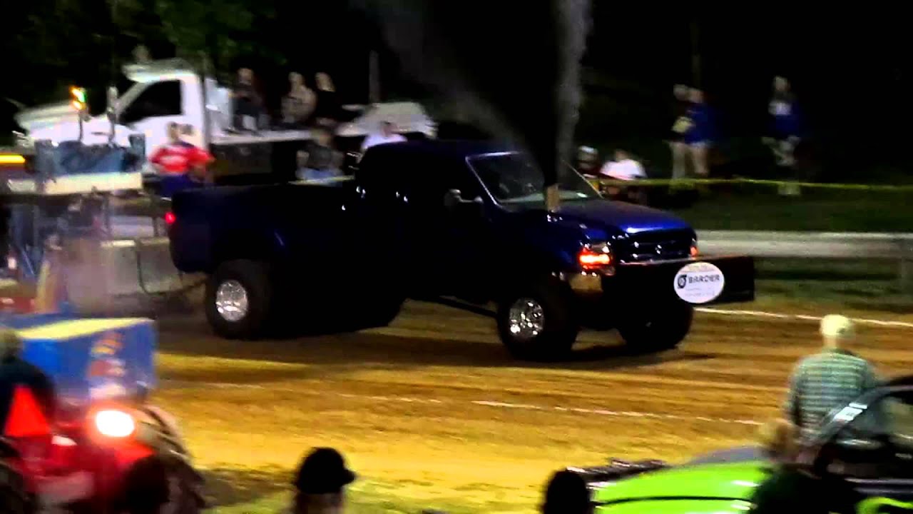 Washington County Tractor Pull Pro Stock 4x4 Trucks - YouTube