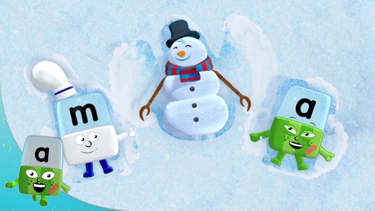 Alphablocks - More Winter Words! | Learn to Read | Learning Blocks ...