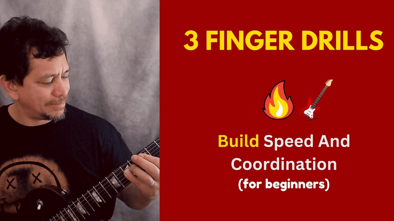 🎸 Unlock Your Guitar Speed: 3-Finger Drills for Beginners to Shred ...