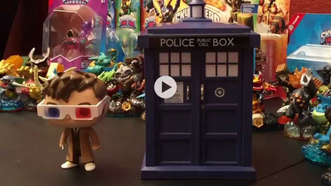 FUNKO PoP! - T.A.R.D.I.S. & 10th Doctor Who UNBOXING - YouTube
