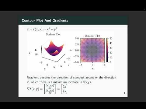 Lecture 11 + Tutorial 4: Gradient Descent I - YouTube