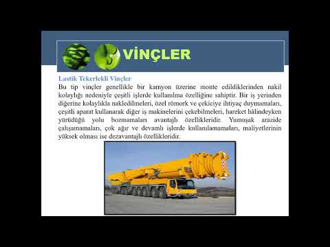 KRİKOLAR, VINÇLER, ELAVATÖRLER