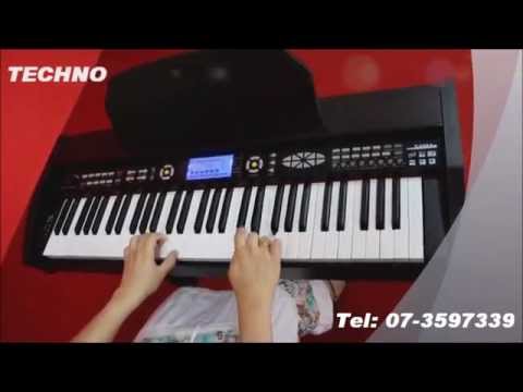 Techno Digital Piano T-9988 - YouTube