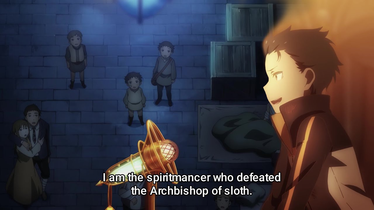 When Subaru's speech removes Wrath's authority over People | Re:zero ...