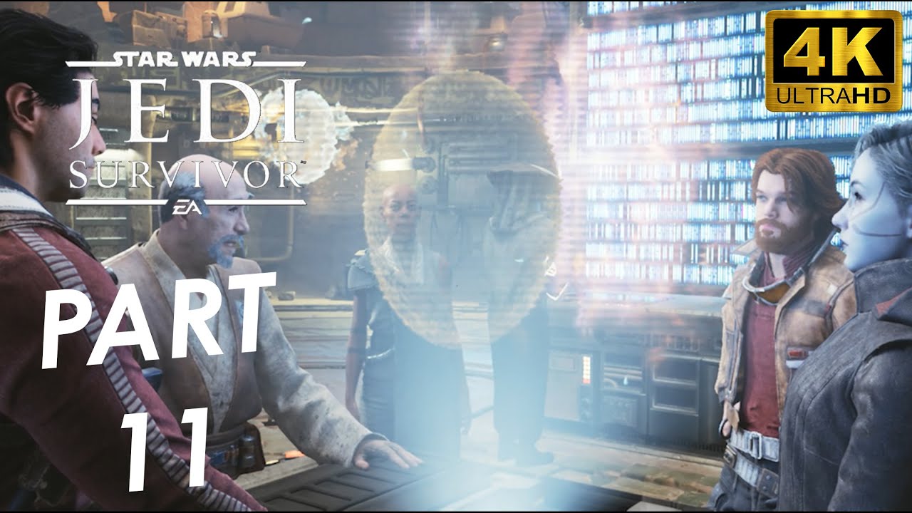STAR WARS JEDI SURVIVOR Walkthrough Part 11 Jedha Archives 1 [4K 60FPS ...