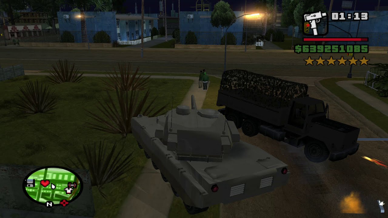 GTA San Andreas (2022) | 6 Star Wanted Level Rampage! - YouTube