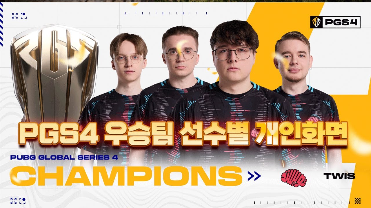 PGS4 우승팀 트위스티즈 마인드 선수별 킬 모음 Twisted Minds kill Highlight [배그 강의 해묵] - YouTube